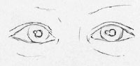 How To Draw A Pair Of Eyes - Drawing Made Easy