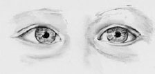 How To Draw A Pair Of Eyes - Drawing Made Easy