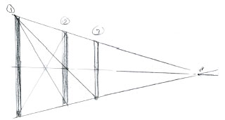How To Use Diagonals To Find Depth - Drawing Made Easy