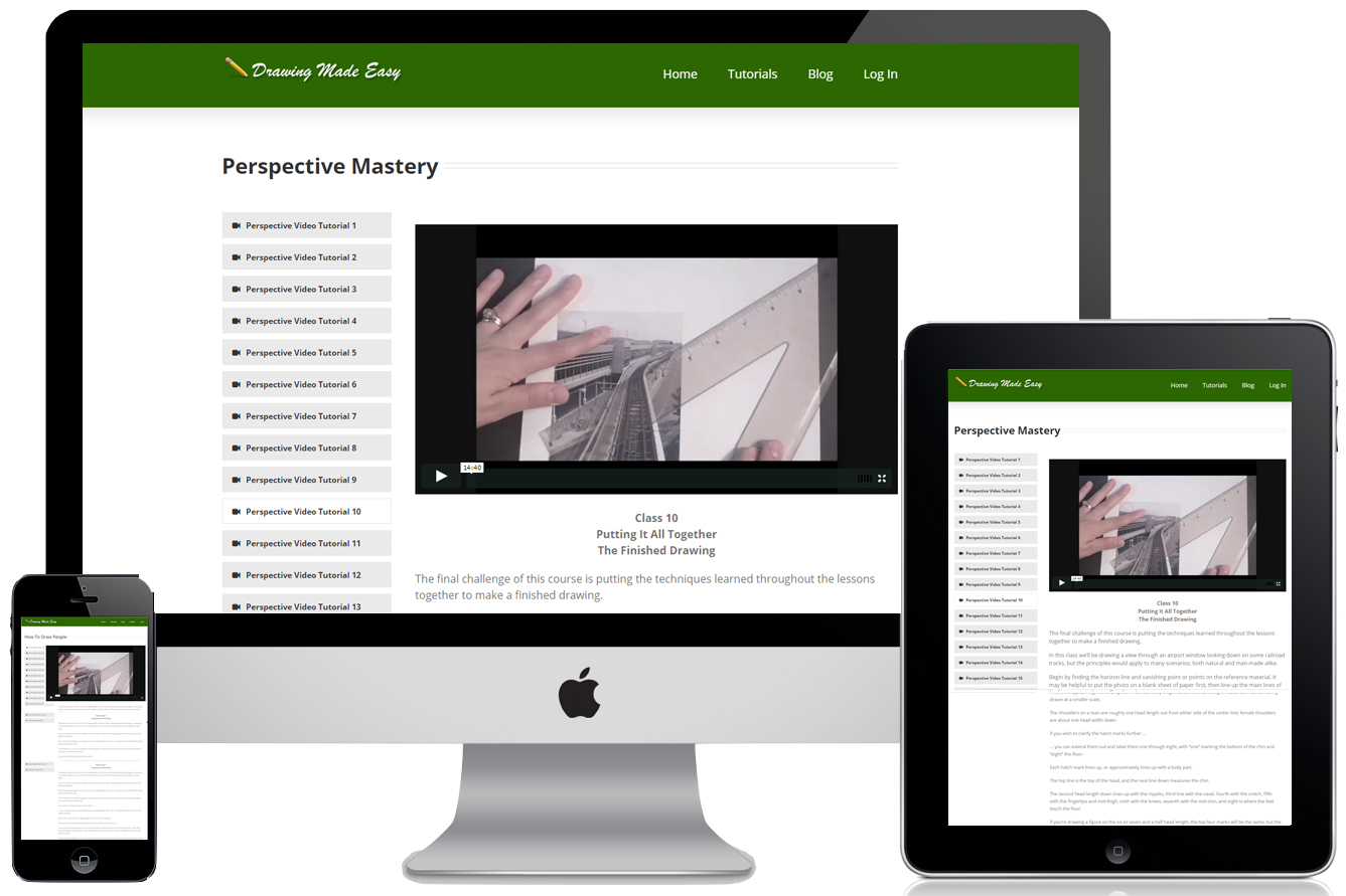 Perspective Mastery - Drawing Made Easy