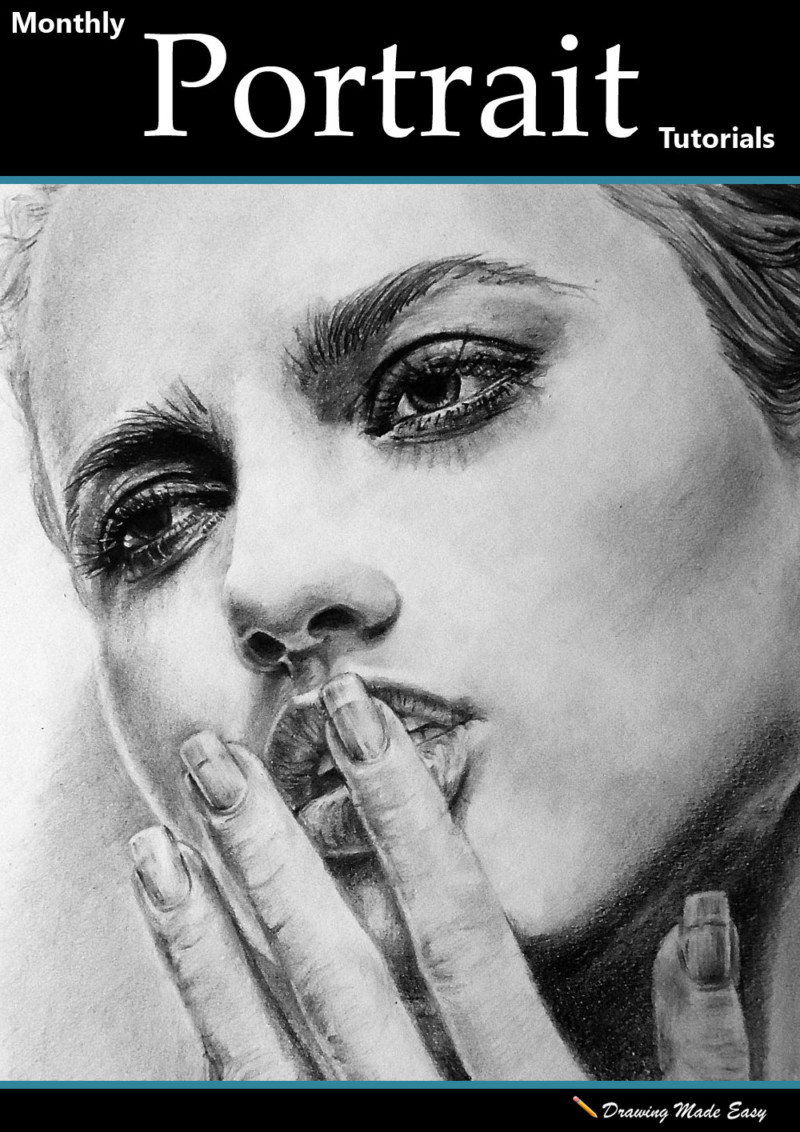Monthly Portrait Magazine - Drawing Made Easy