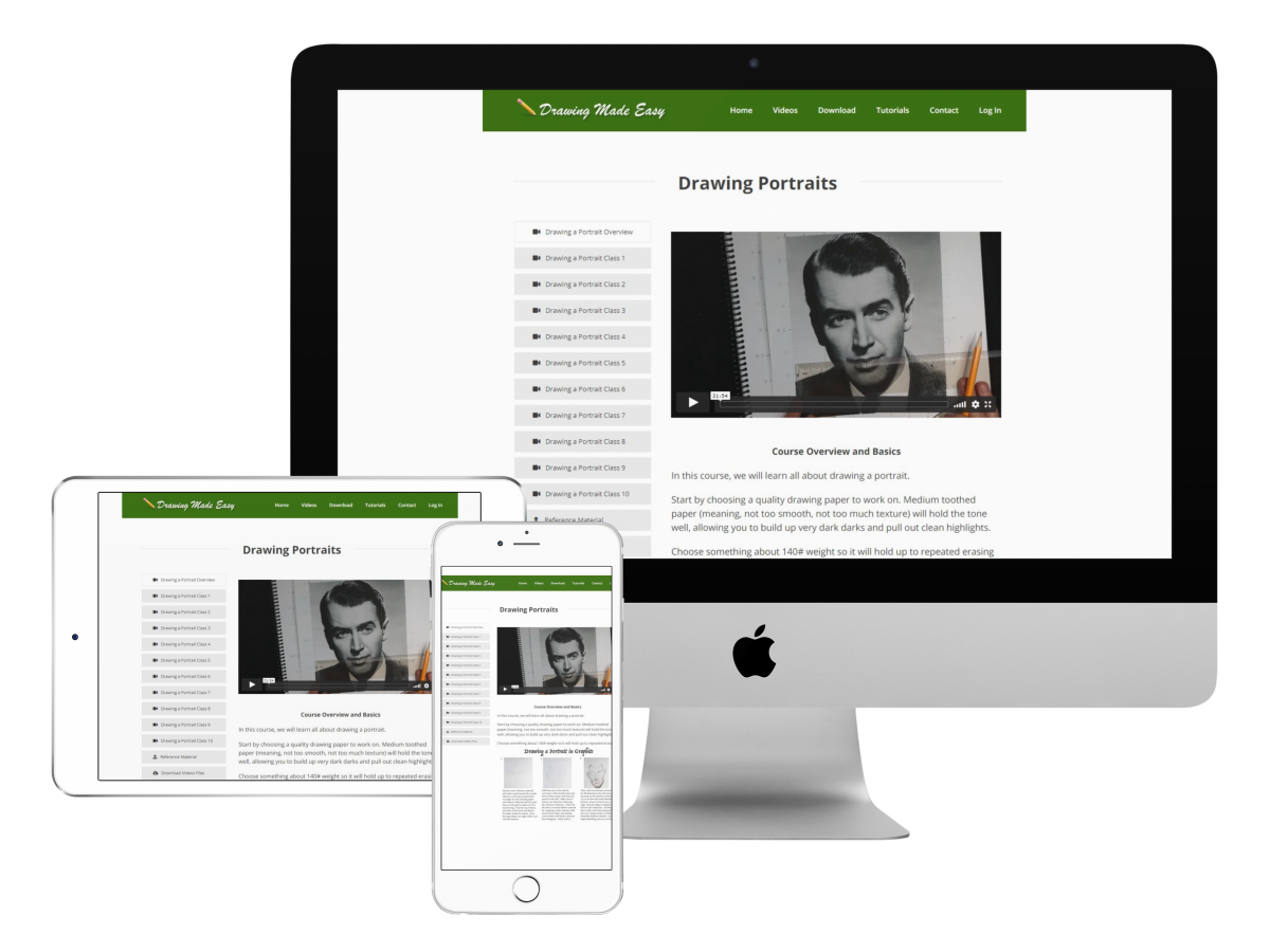 Drawing Portraits Thank You - Drawing Made Easy