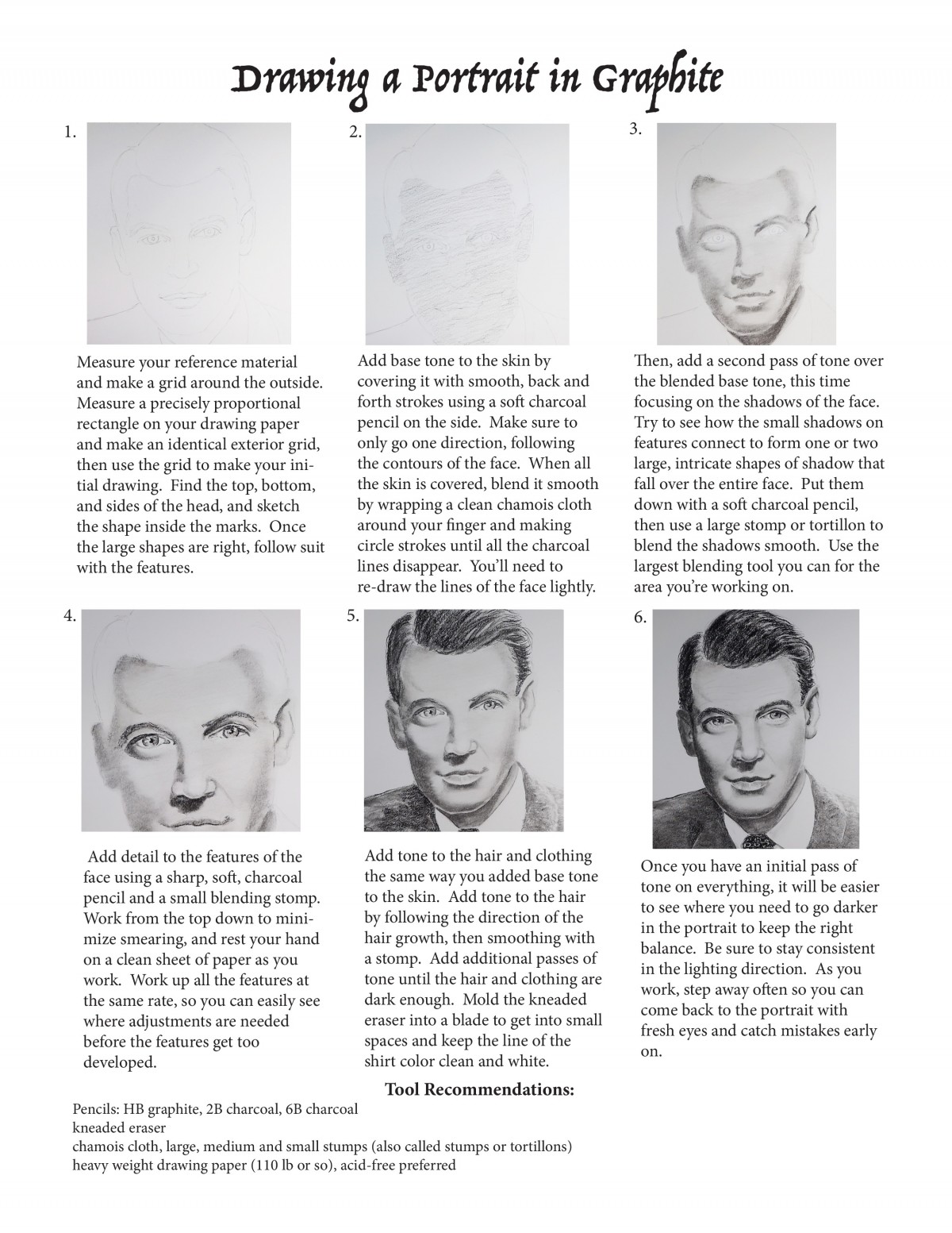 Members - Drawing Portraits - Drawing Made Easy
