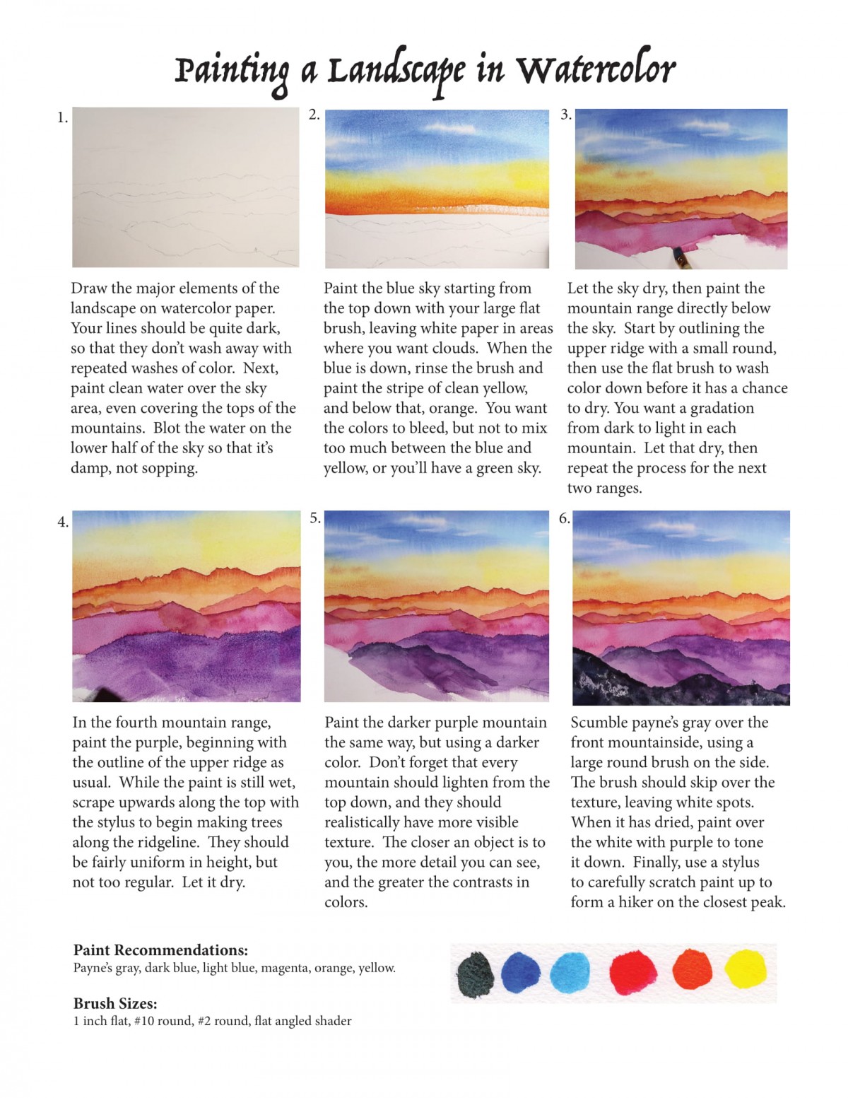 Members - Painting Landscapes - Drawing Made Easy