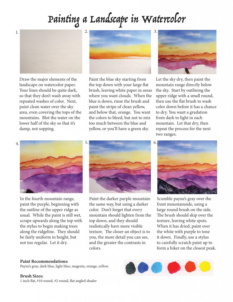 Members - Painting Landscapes - Drawing Made Easy