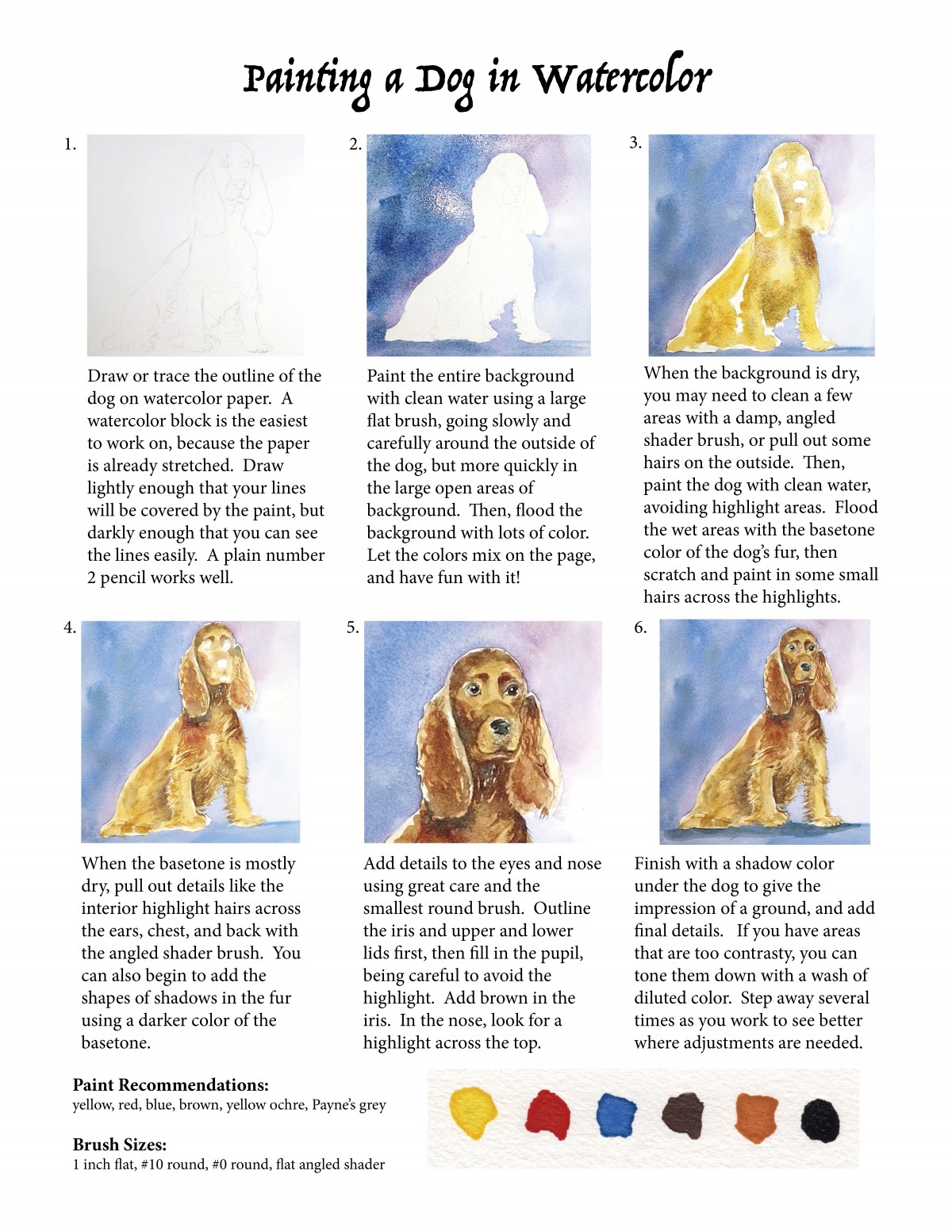 Members - Painting Dogs - Drawing Made Easy